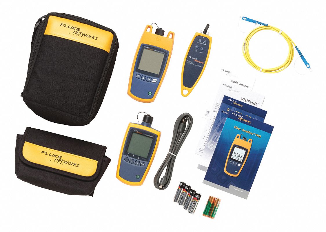Fiber Optic Fault Locator, Yes, Measures Fiber Verification and Fault ...