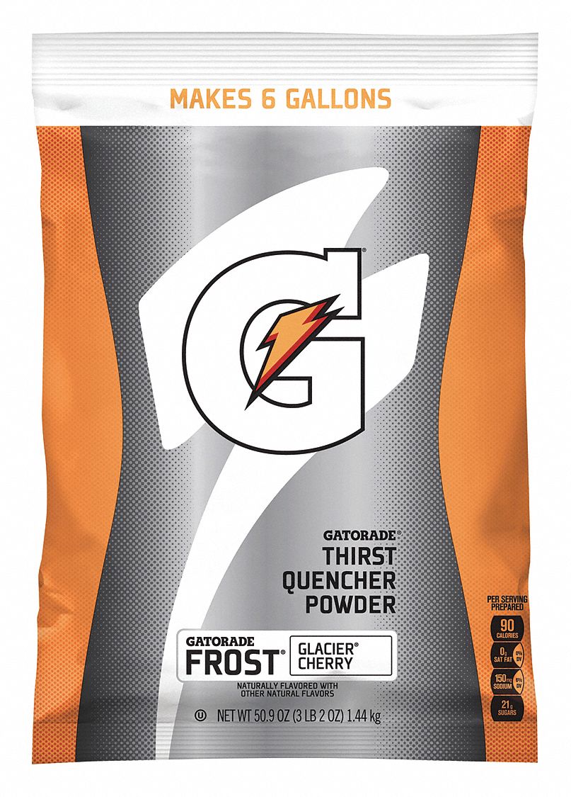 GATORADE, Cherry, 51 oz Concentrate Per Pack, Sports Drink Mix - 54DW22 ...