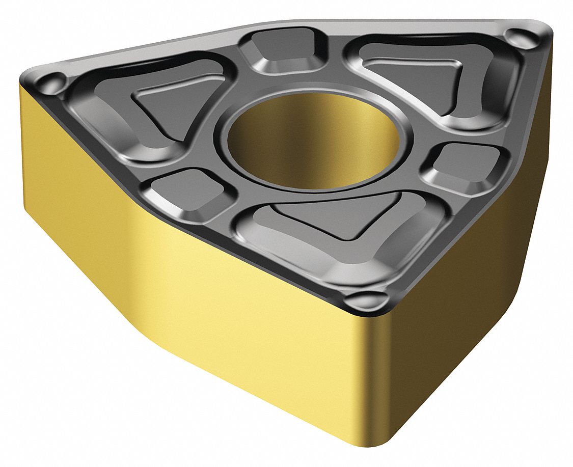 SANDVIK COROMANT, 1/2 in Inscribed Circle, Neutral, Turning Insert ...