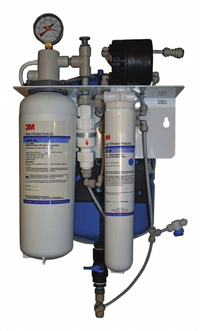 3M, 22 1/2 in Overall Ht, 125 psi Max. Op Pressure, Reverse Osmosis ...