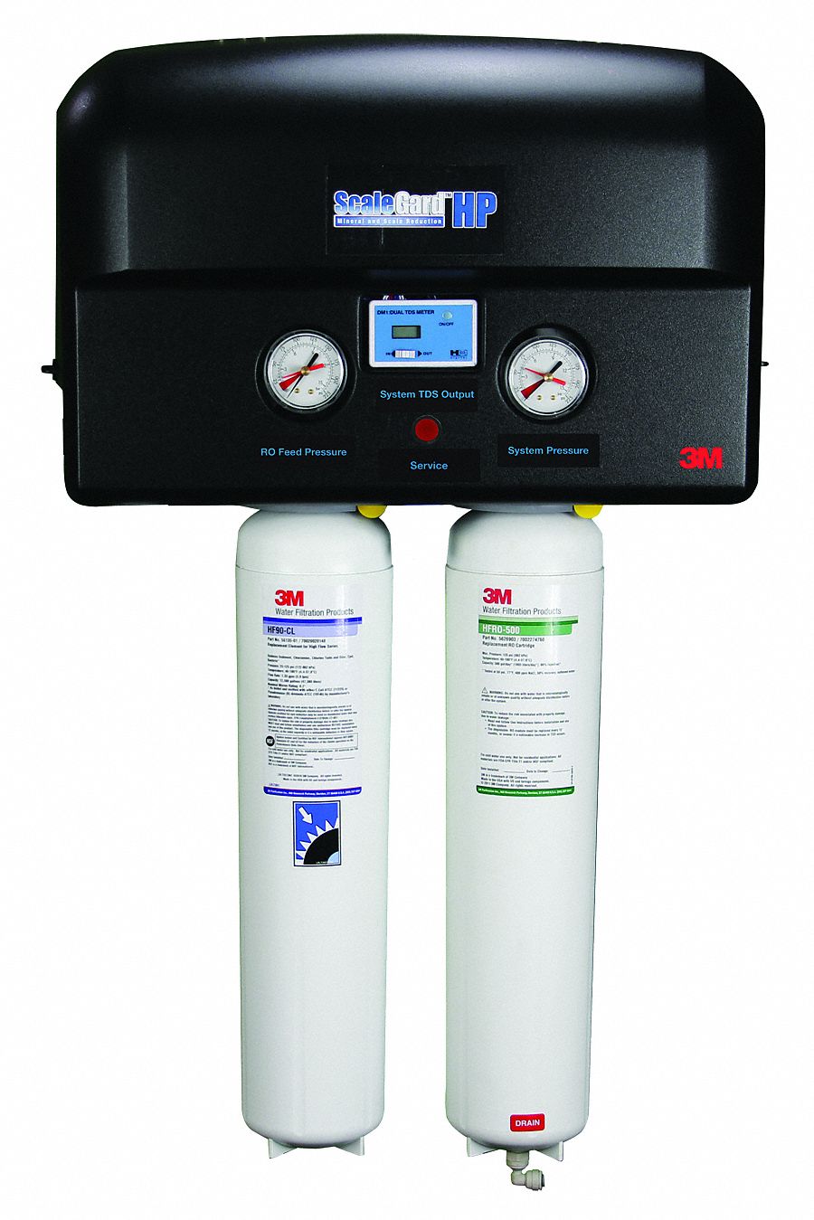 3M, 1,040 gpd, 34 in Overall Ht, Reverse Osmosis System - 54EK10 ...