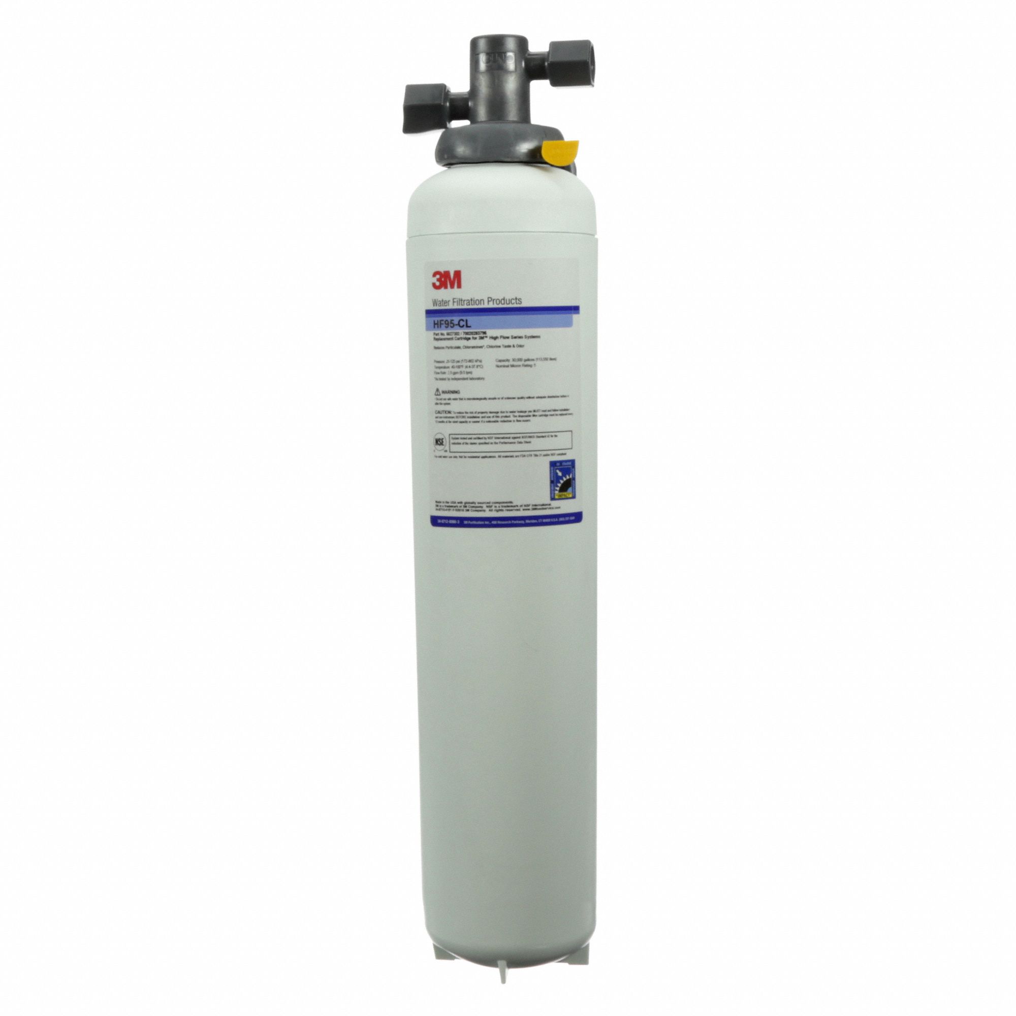 3M Quick Connect Filter: 5 micron, 2.5 gpm, 30,000 gal, 23 5/8 in ...
