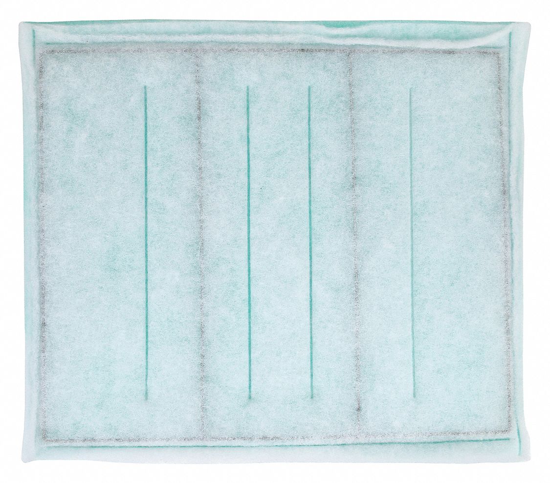 GRAINGER, 20 in x 24 in x 1 in, 24 in Section Wd, Ring Panel Air Filter ...