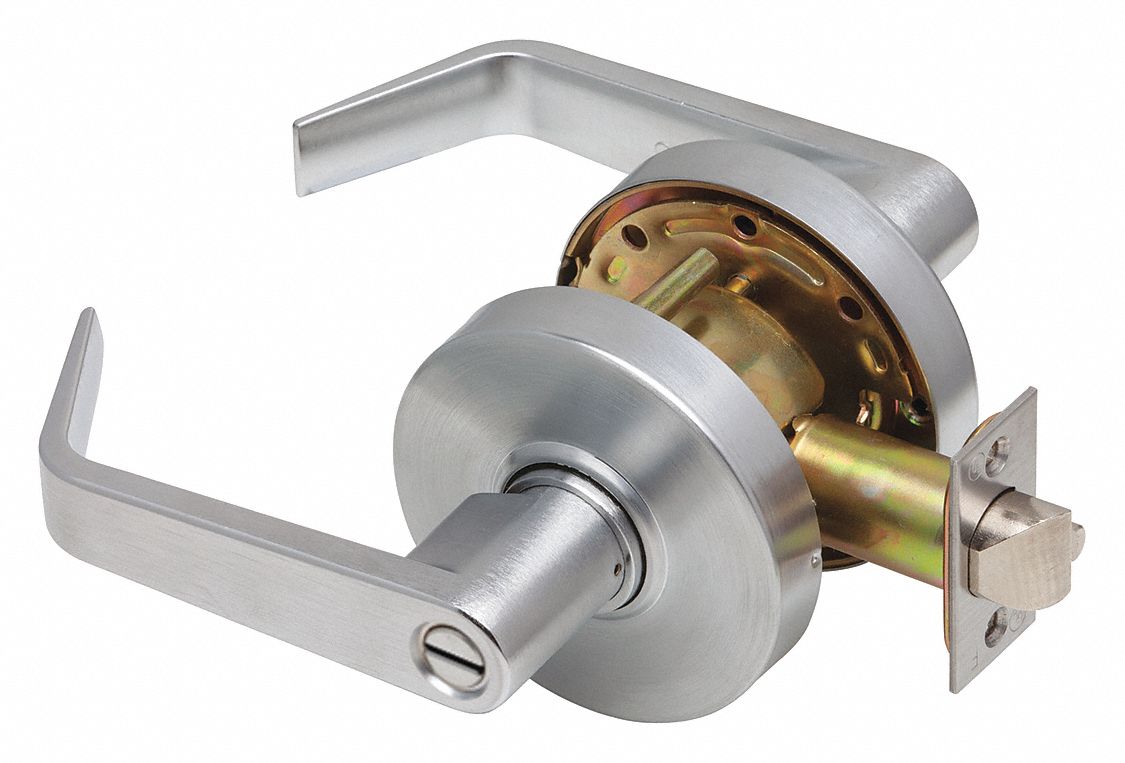 DEXTER, Privacy Lever Locksets, Chrome, Door Lockset - 54FF86|C2000 ...
