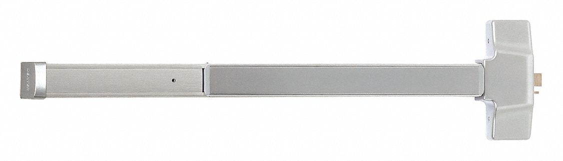 DEXTER, 36 in Max Door Wd, Chrome, Exit Device - 54FG10|ED1000-R-EO-3FT ...