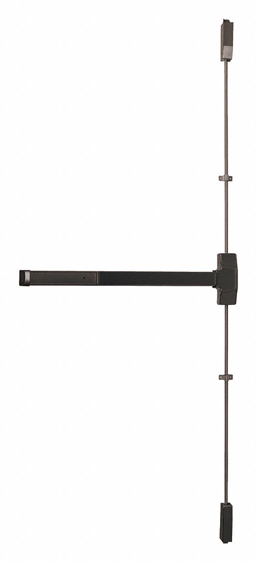 DEXTER, 36 in Max Door Wd, Bronze, Surface Vertical Rod - 54FG16|ED1000 ...