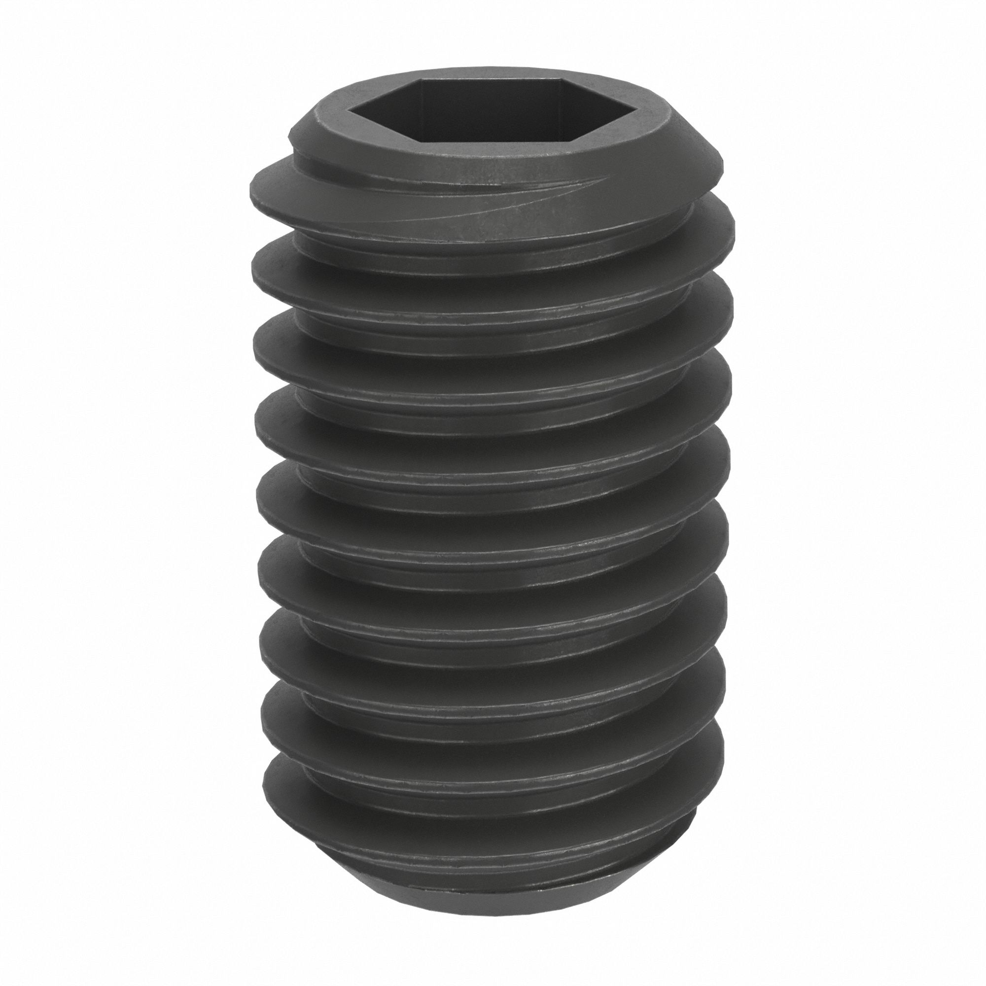 M6 Thread Size, 10 mm Overall Lg, Socket Set Screw - 54FK48|M07810.060. ...