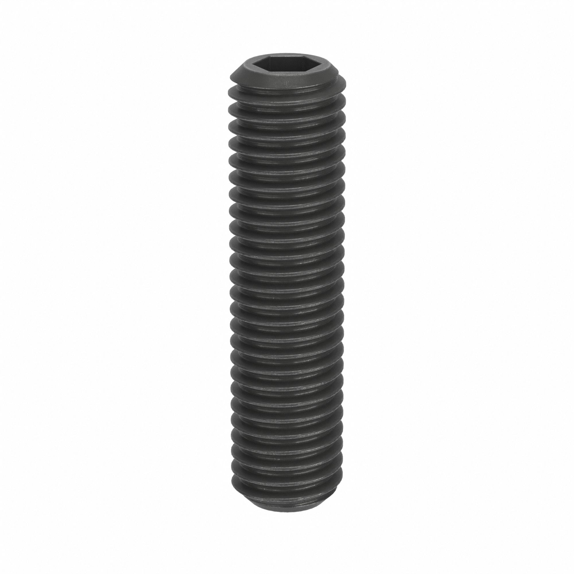 M10x1.5 Thread Size, 40 mm Overall Lg, Socket Set Screw - 54FK59|M07810 ...