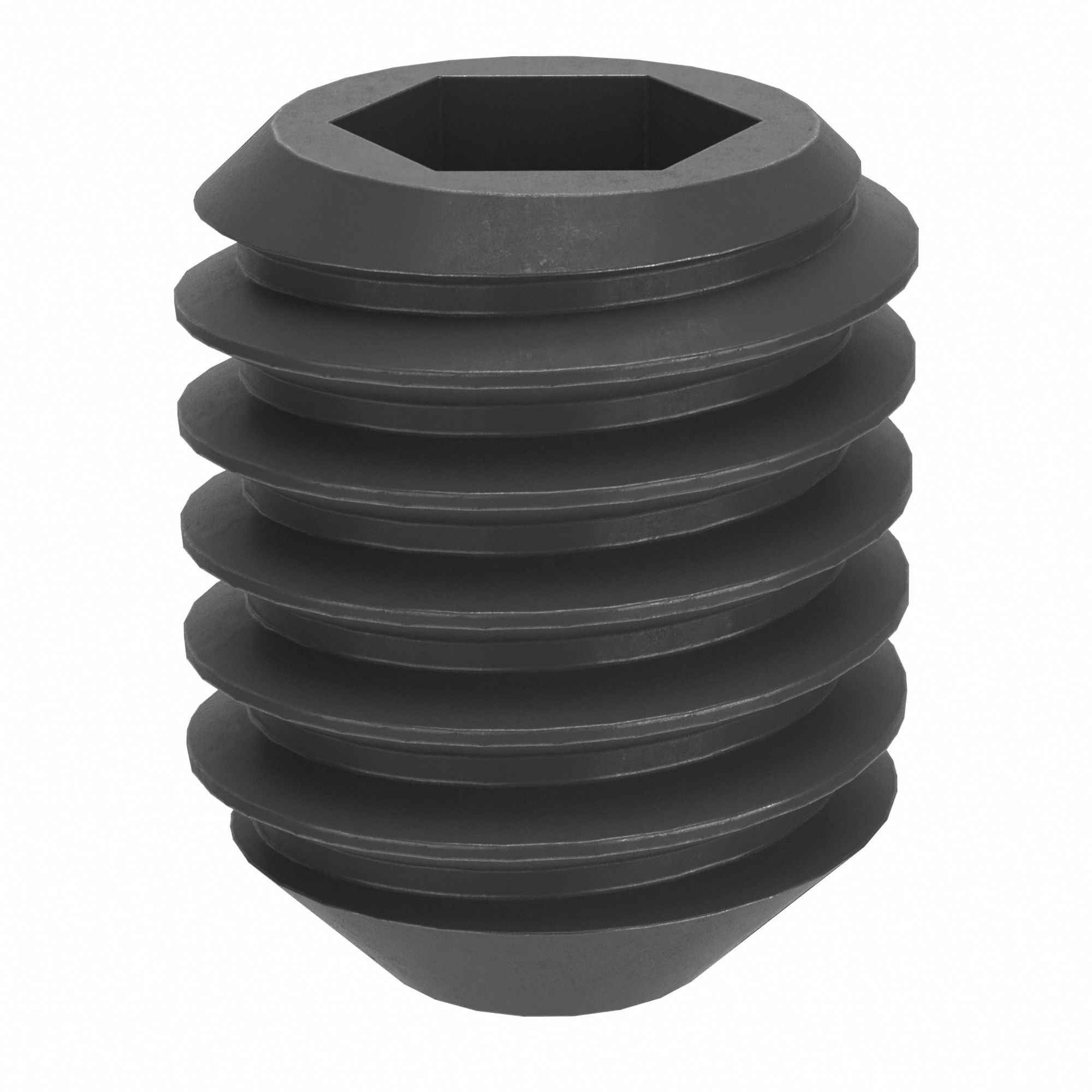 M5x0.8 Thread Size, 6 mm Overall Lg, Socket Set Screw - 54FK83|M07840 ...