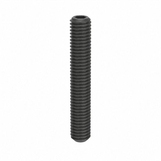 M8x1.25 Thread Size, 50 mm Overall Lg, Socket Set Screw - 54FL10|M07840 ...