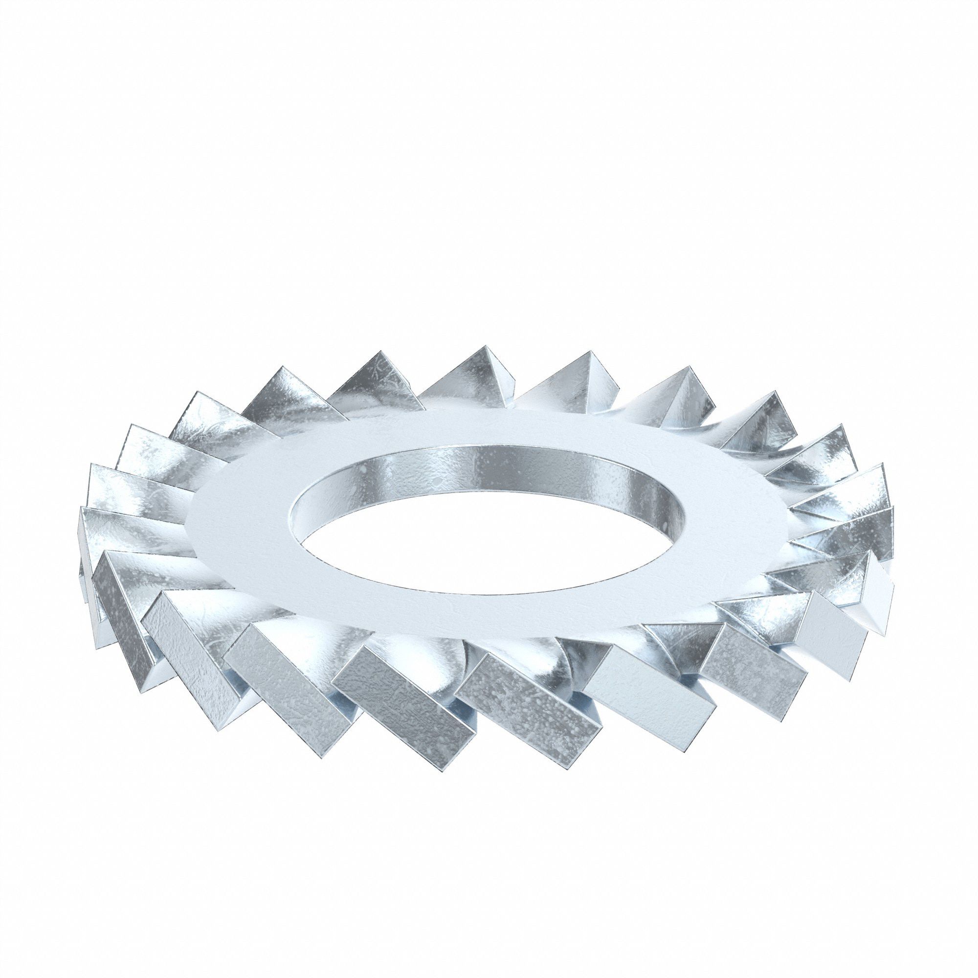 Case Hardened, Zinc Plated, External Tooth Lock Washer - 54FN38|M37302 ...
