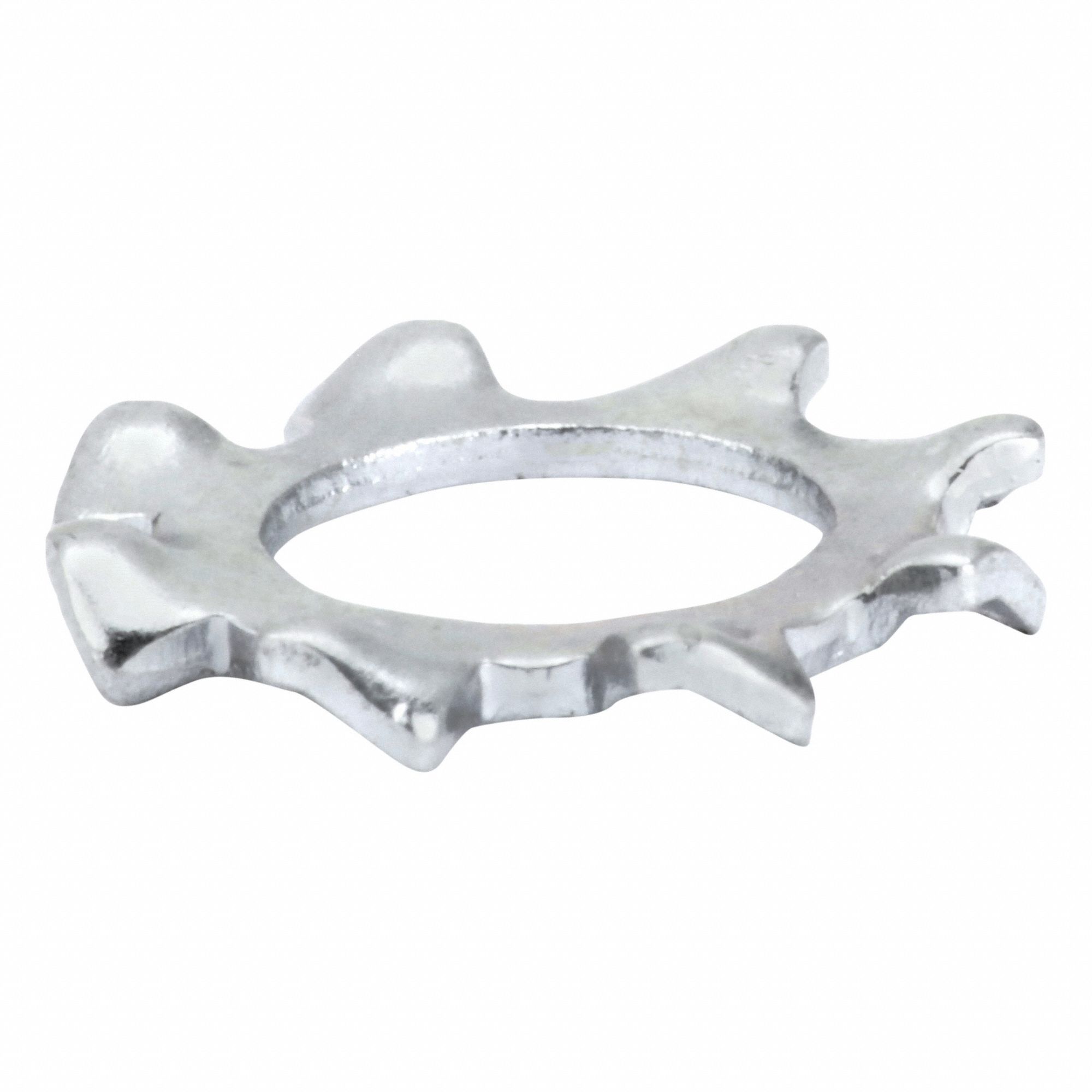 Case Hardened, Zinc Plated, External Tooth Lock Washer - 54FN44|M37420 ...