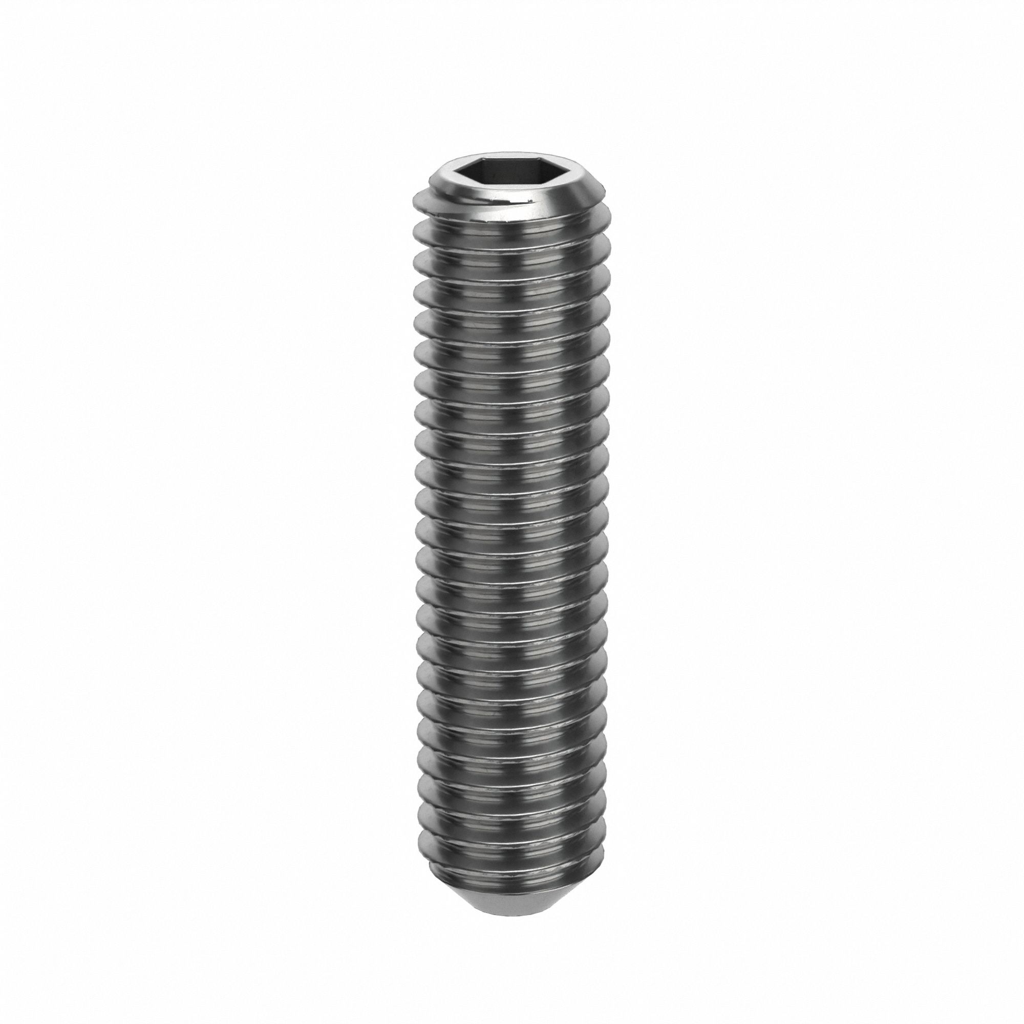 M5 Thread Size, 20 mm Overall Lg, Socket Set Screw - 54FR42|M51260.050. ...