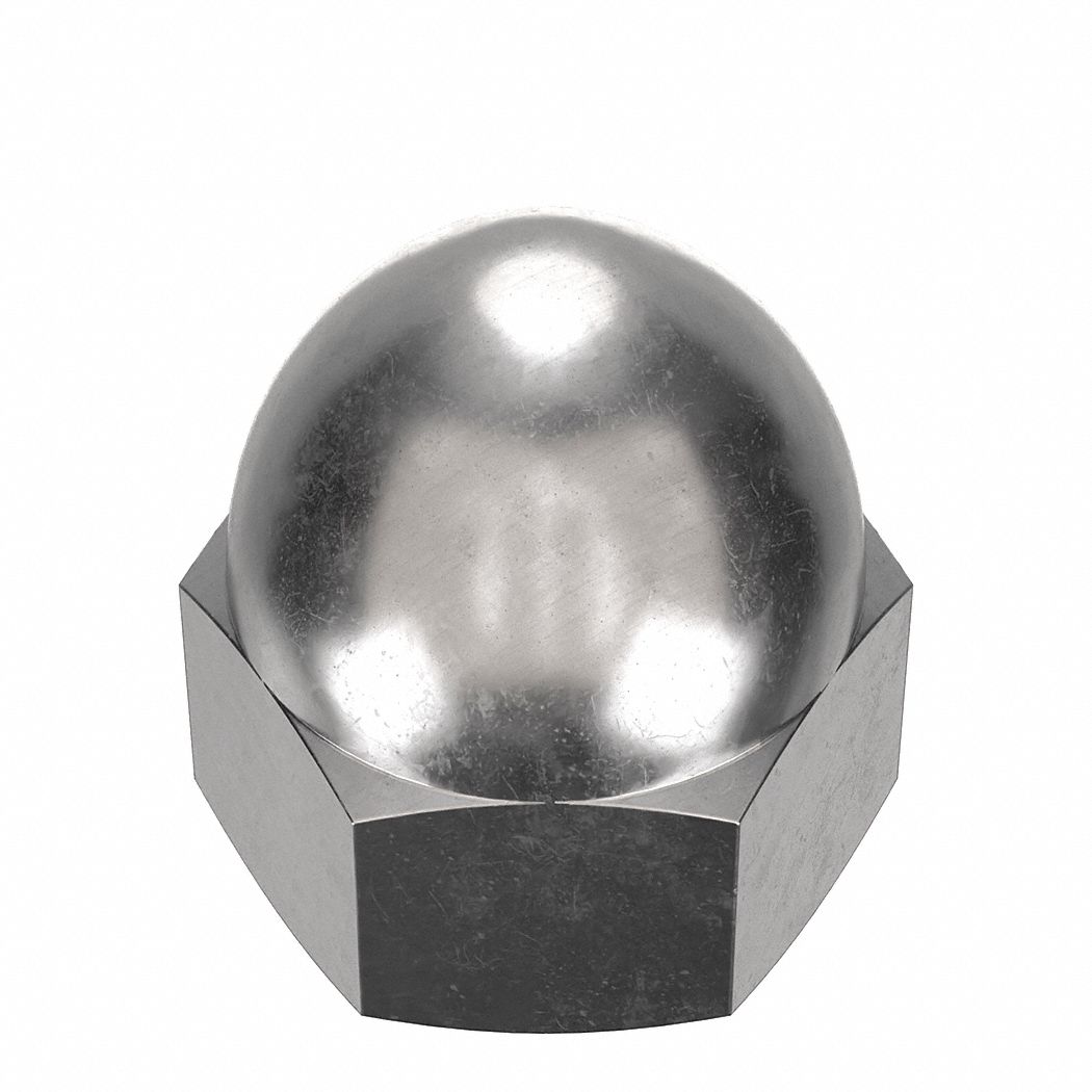 High Crown, M16x2.00 Thread, Cap Nut - 54FT53|M51400.160.0001 - Grainger