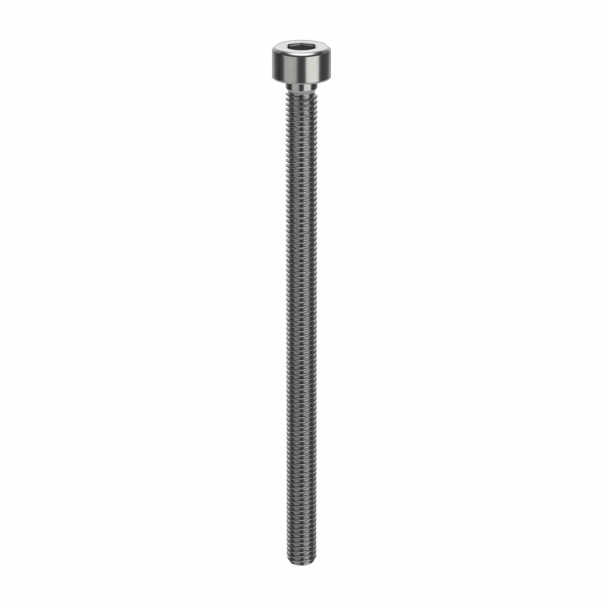 M3x0.50 Thread Size, 50 mm Lg, Socket Head Cap Screw - 54FV13|M55050 ...