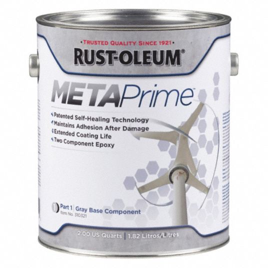 RUST-OLEUM, META Prime, Solvent, Primer - 54GD42|310321 - Grainger