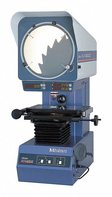 MITUTOYO, Vertical, Inverted Image, Optical Comparator - 54GF42|302 ...