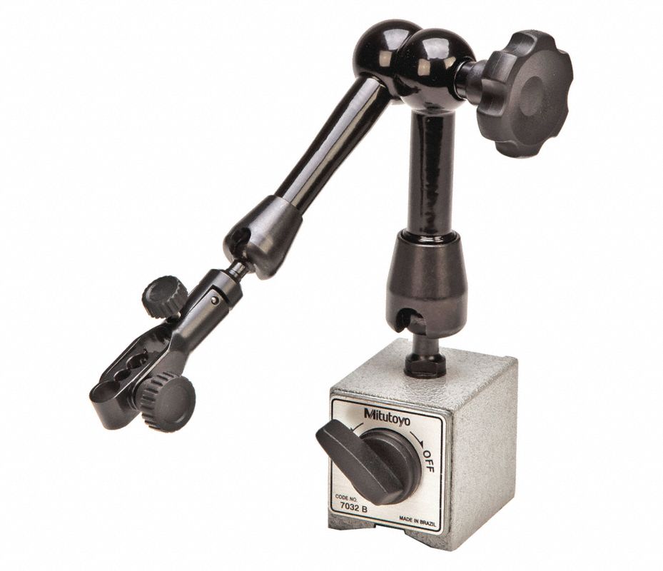 MITUTOYO Soporte Magnético,Negro,13-1/2" L - Bases y Soportes para ...