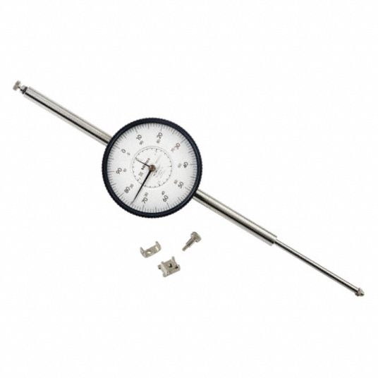 MITUTOYO, 0 in to 3 in, Inch, Dial Indicator - Lug Back - 54GF69|3426S-19 - Grainger