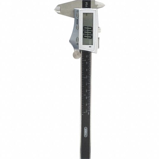 GENERAL TOOLS Fractional-Display Digital Caliper, Range 0 in to 6 in, 0 ...