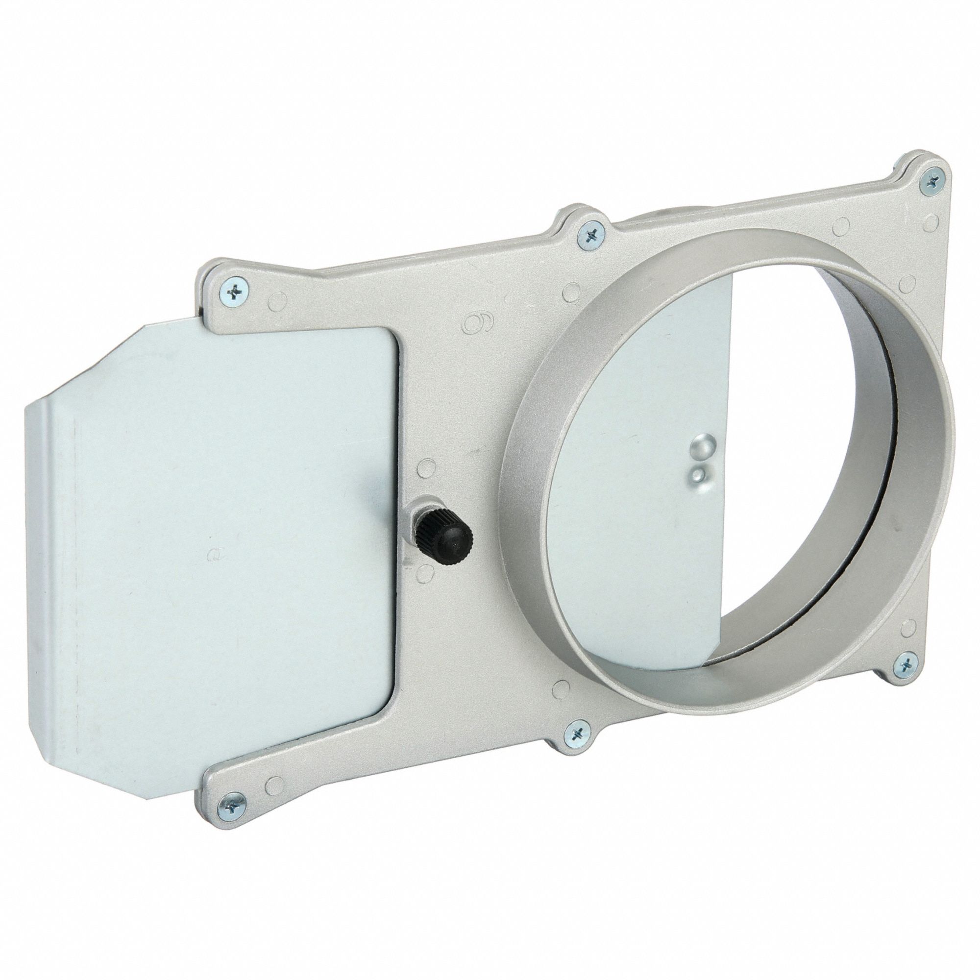 6 in Duct, Galvanized Steel Blade, Blast Gate - 54GZ05|BGF06 - Grainger