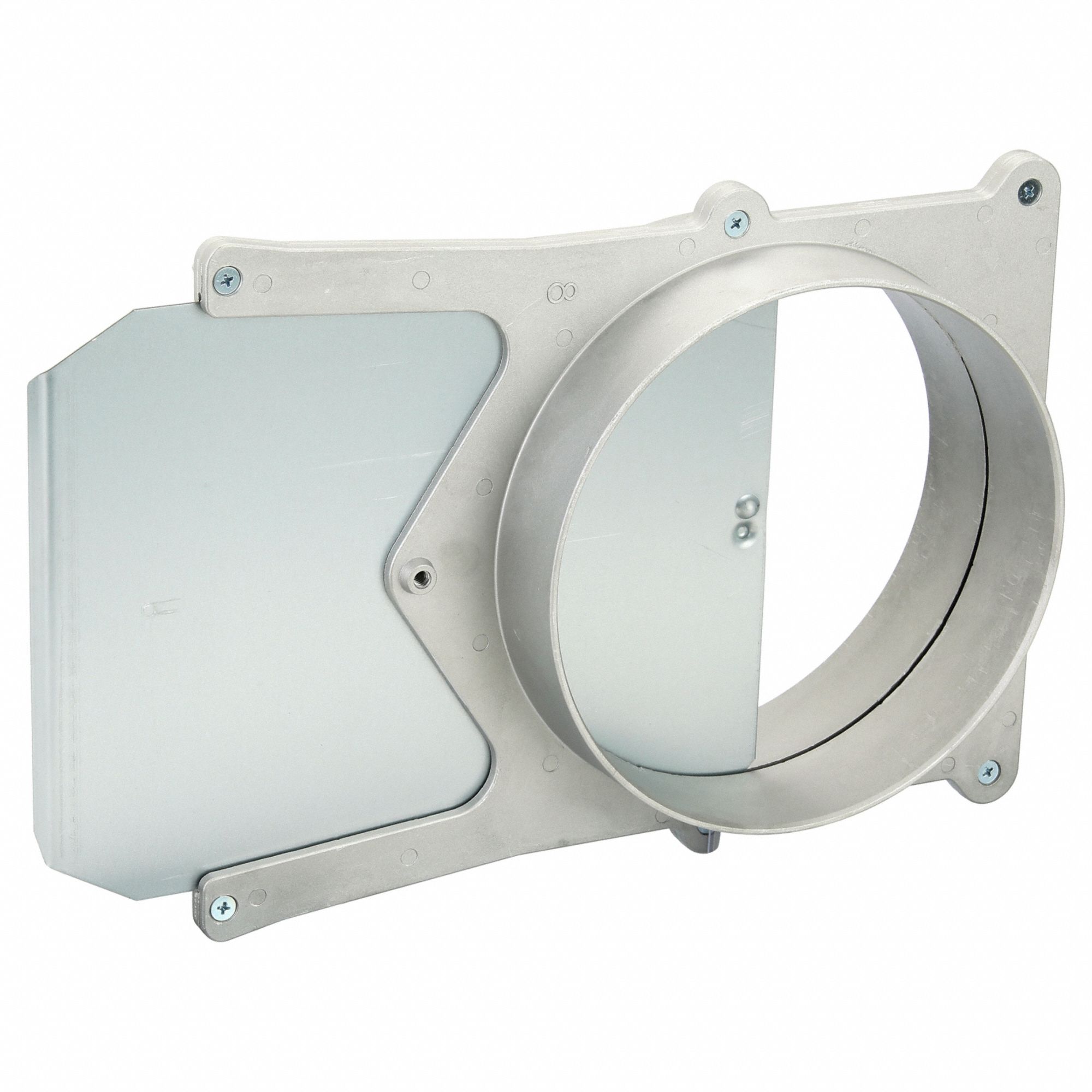 8 in Duct, Galvanized Steel Blade, Blast Gate - 54GZ06|BGF08 - Grainger