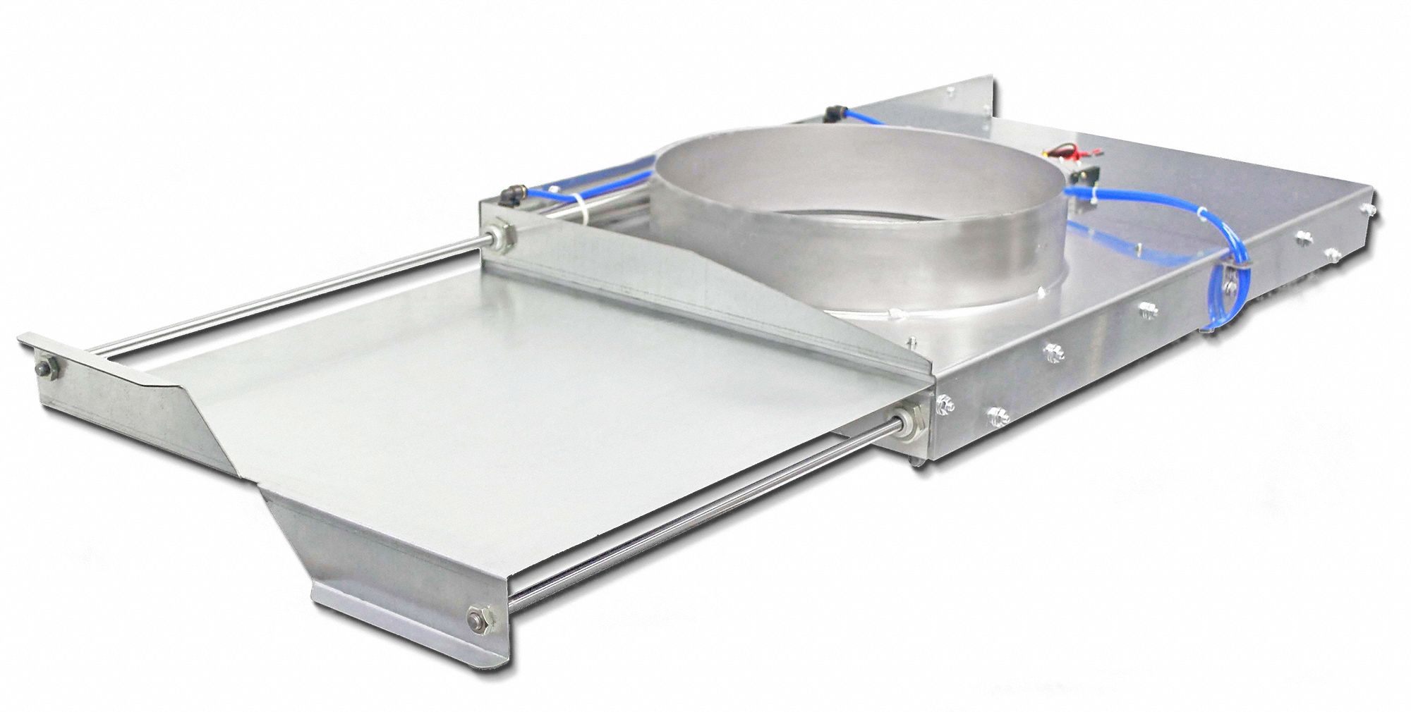 12 in Duct, Galvanized Steel Blade, Blast Gate - 54GZ37|BGASPN12 - Grainger