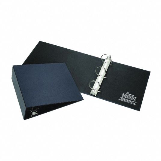 3 in Ring Size, D-Ring, Ring Binder - 54HD57|7510-01-579-9325 - Grainger