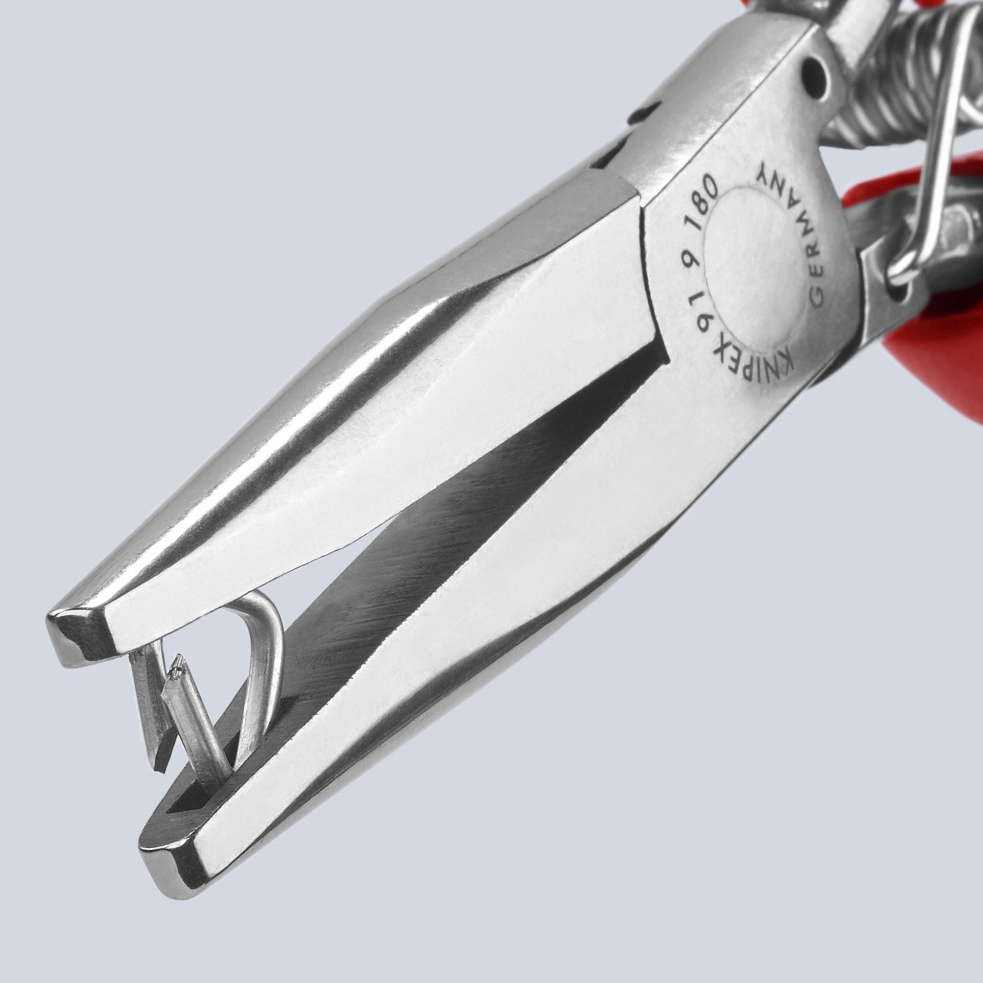 KNIPEX Hog Ring Pliers: 7 1/4 in Overall Lg, Ergonomic Handle, Deluxe ...