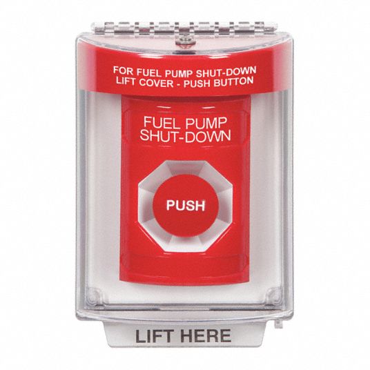 SAFETY TECHNOLOGY INTL, 4 7/8 in Ht, 3 3/16 in Dp, Fuel Pump Shutdown ...