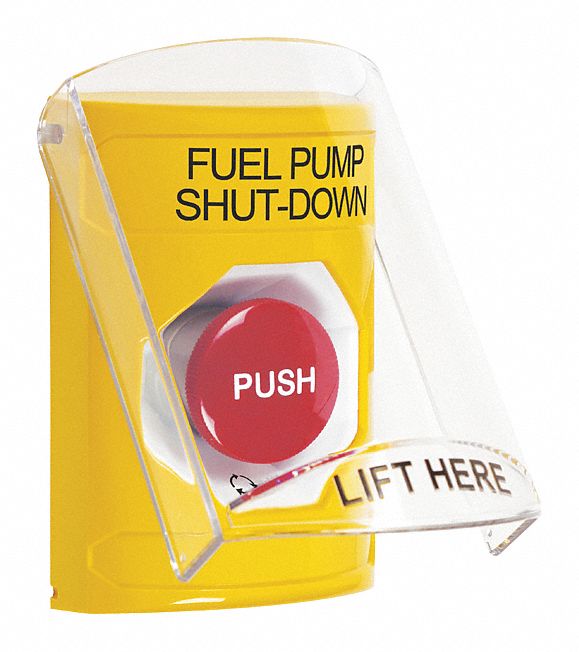 SAFETY TECHNOLOGY INTL, 4 7/8 in Ht, 3 3/16 in Dp, Fuel Pump Shutdown ...