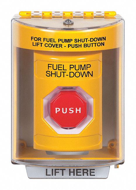 SAFETY TECHNOLOGY INTL, 4 7/8 in Ht, 3 3/16 in Dp, Fuel Pump Shutdown ...