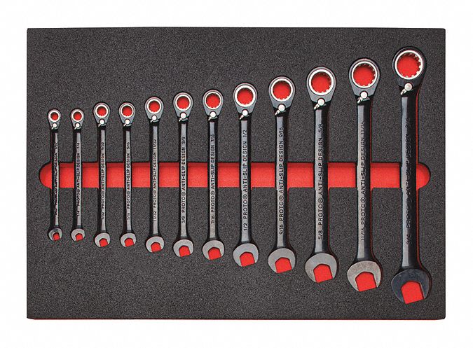 PROTO Juego de Llaves Combinadas 20 herramientas Acero Aleado 5" a 19-5/16" - Juegos de Llaves ...