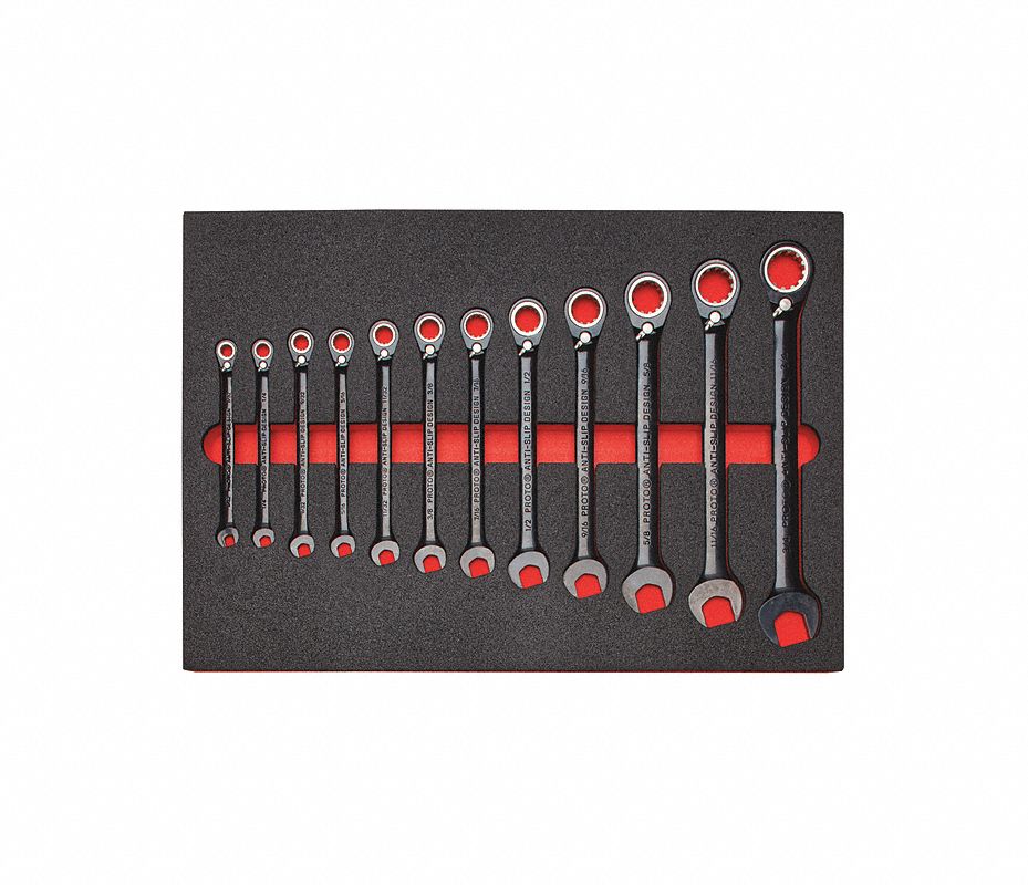 PROTO Juego de Llaves Combinadas 20 herramientas Acero Aleado 5" a 19-5/16" - Juegos de Llaves ...