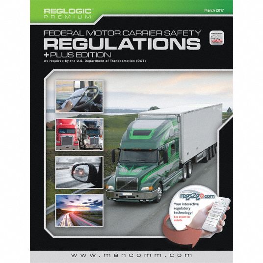 MANCOMM, FMCSR Glove Box Edition, Paperback, Code Book - 54JG80|47B-001 ...