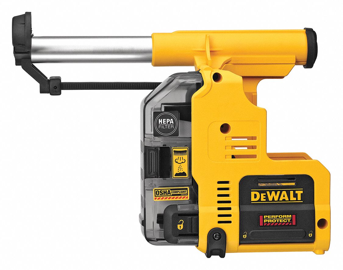 DEWALT, On-Tool, Self-Contained, On-Tool Dust Extractor - 54JJ52 ...