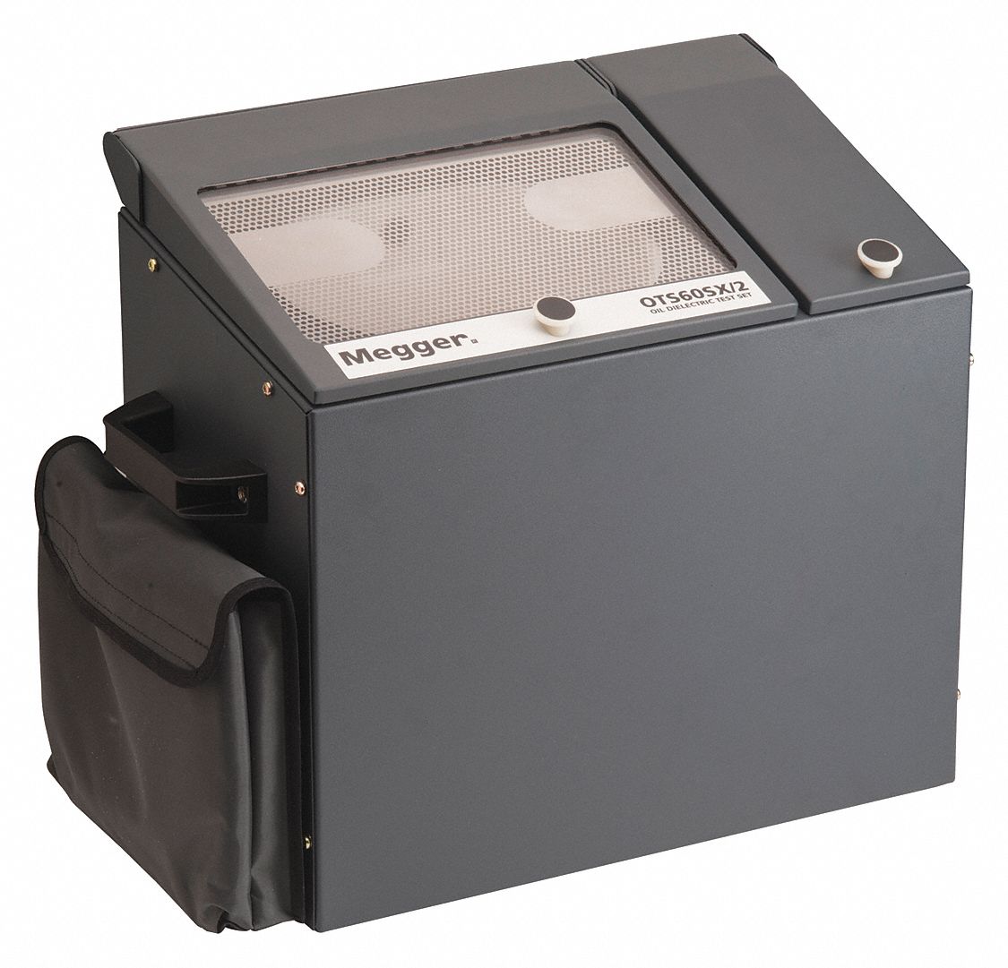 MEGGER Semi Automatic Oil Test Set: +/-2% Accuracy, 115 V_230 V Input ...