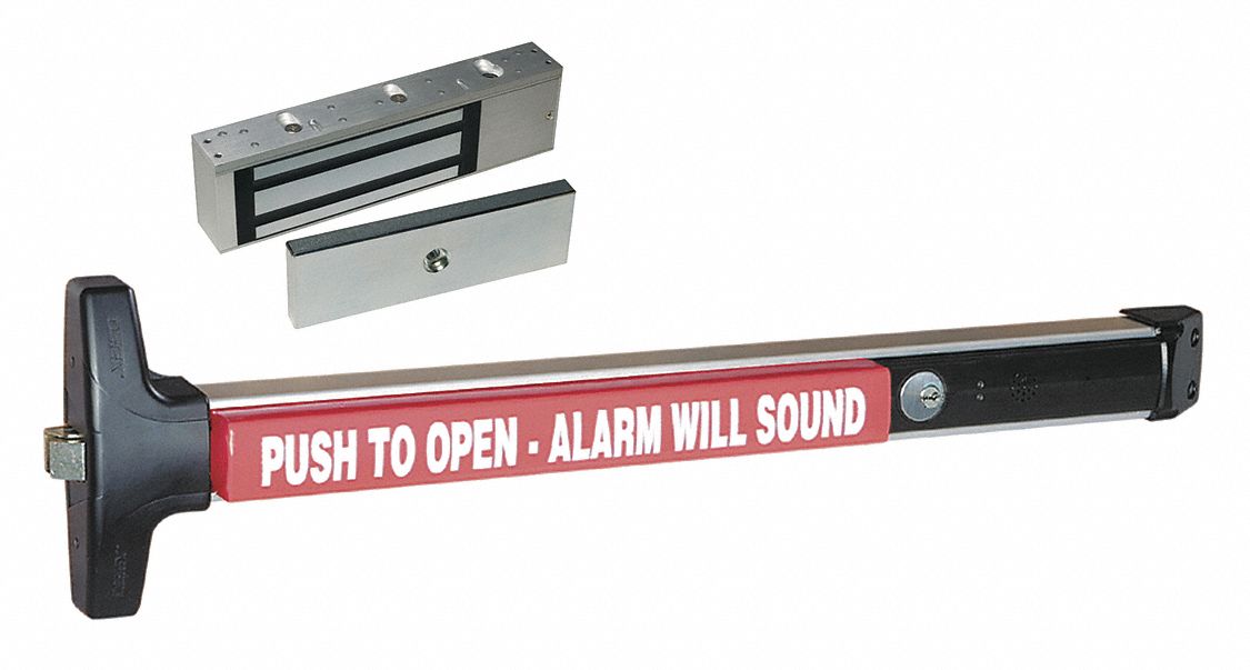 Rim, Exit Device, Satin Aluminum, V40, Exit, 24 in, 30 in, 36 in, 48 in ...