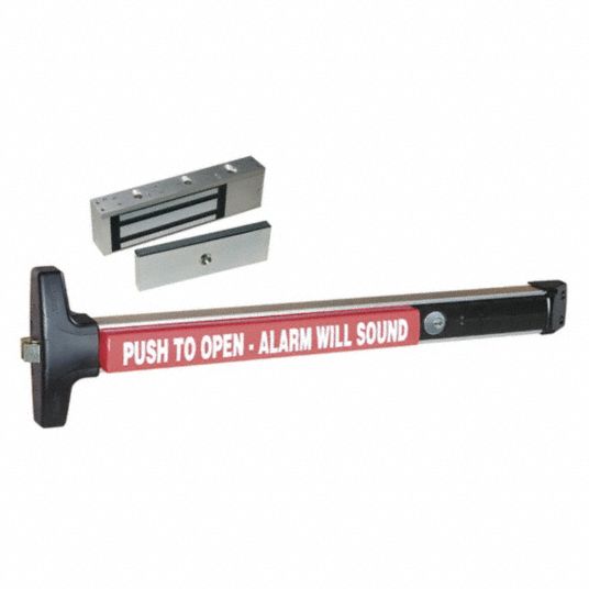 Rim, Exit Device, Satin Aluminum, V40, Exit, 24 in, 30 in, 36 in, 48 in ...
