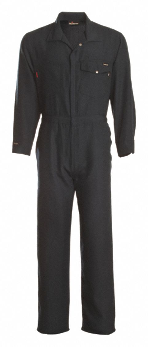 WORKRITE FR, 4.4 cal/sq cm ATPV, Long, Coverall - 54PF97|1104NB - Grainger