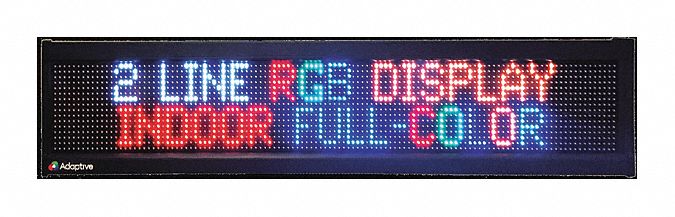 LED Message Display Sign - Grainger