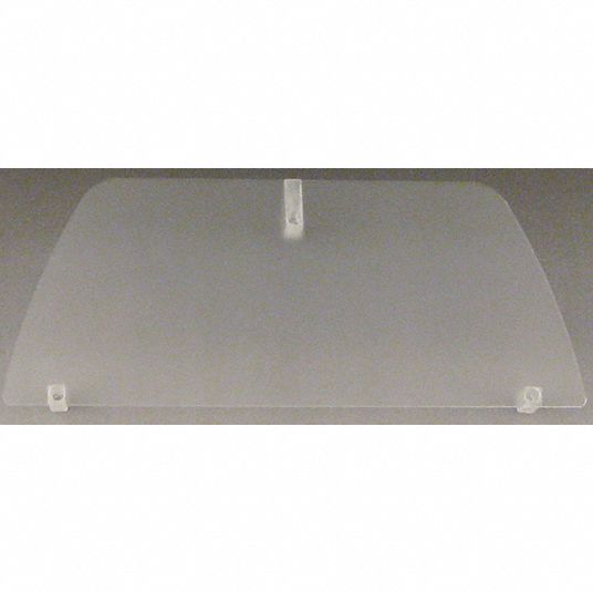 EXO, 4 1/2 in Overall Lg, Frosted Comfort Shield - 54PK93|ASSY-LENS w ...