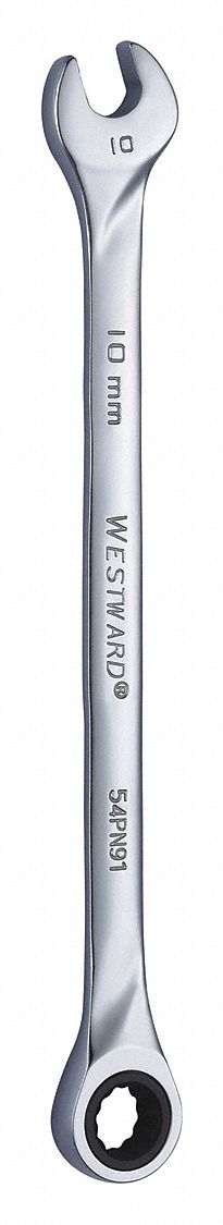 WESTWARD Llave Combinada de Matraca 10mm Métrico Acero Aleado Núm. de ...