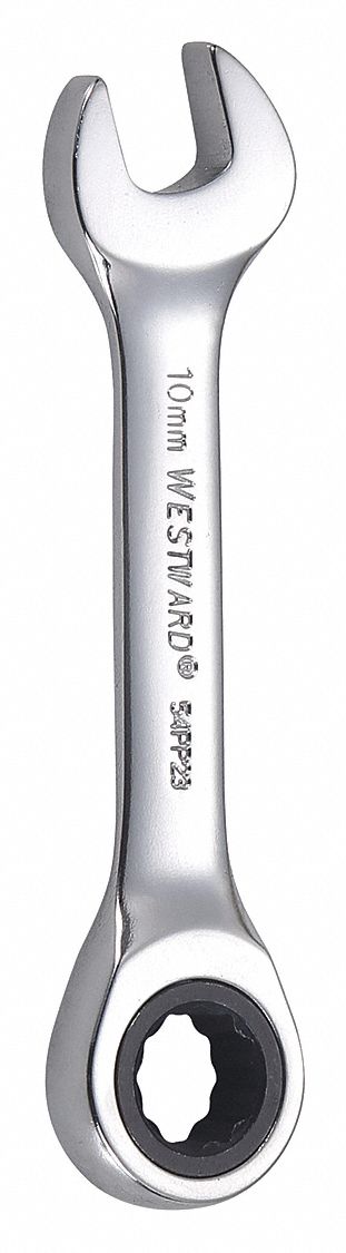 WESTWARD Llave Combinada de Matraca 10mm Métrico Acero Aleado Núm. de ...