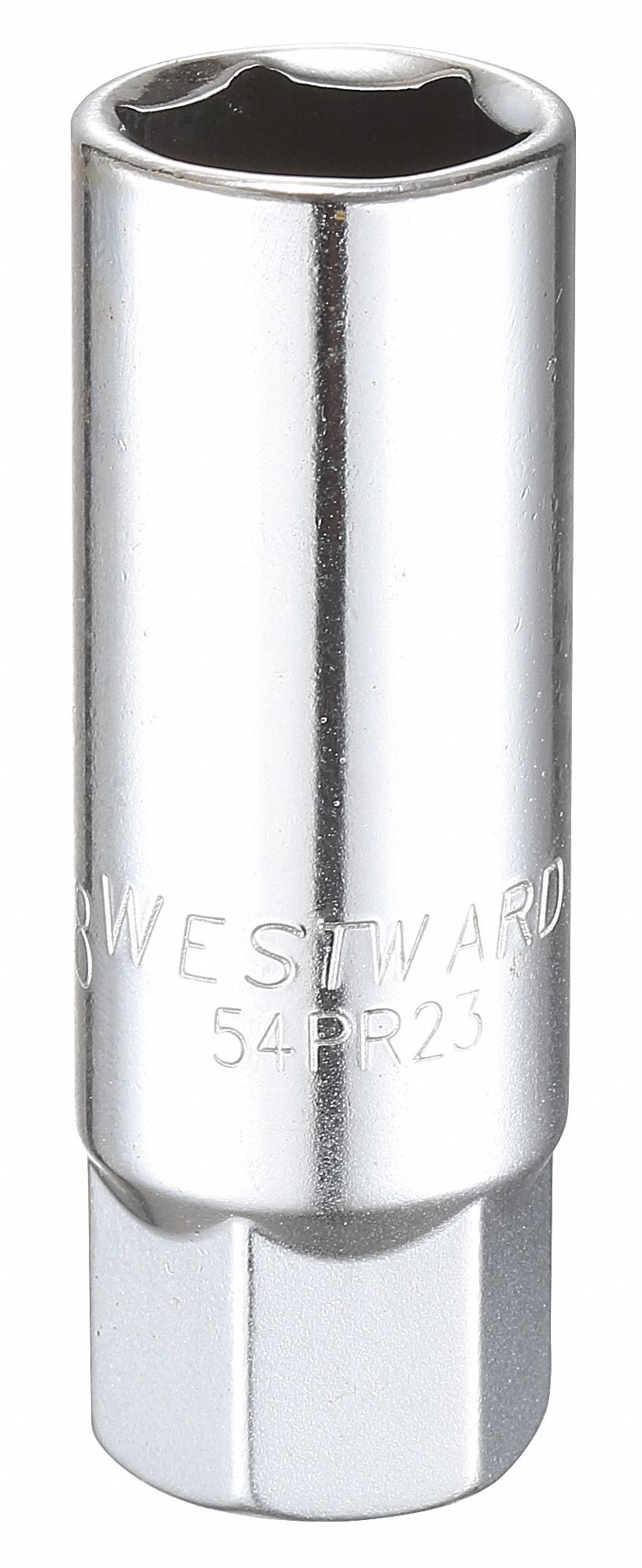 WESTWARD Spark Plug Socket: 3/8 in Drive Size, 5/8 in Socket Size, 6 ...