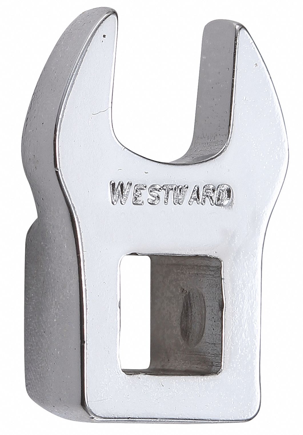 WESTWARD Crowfoot Socket Wrench: Alloy Steel, Chrome, 3/8 in Drive Size ...