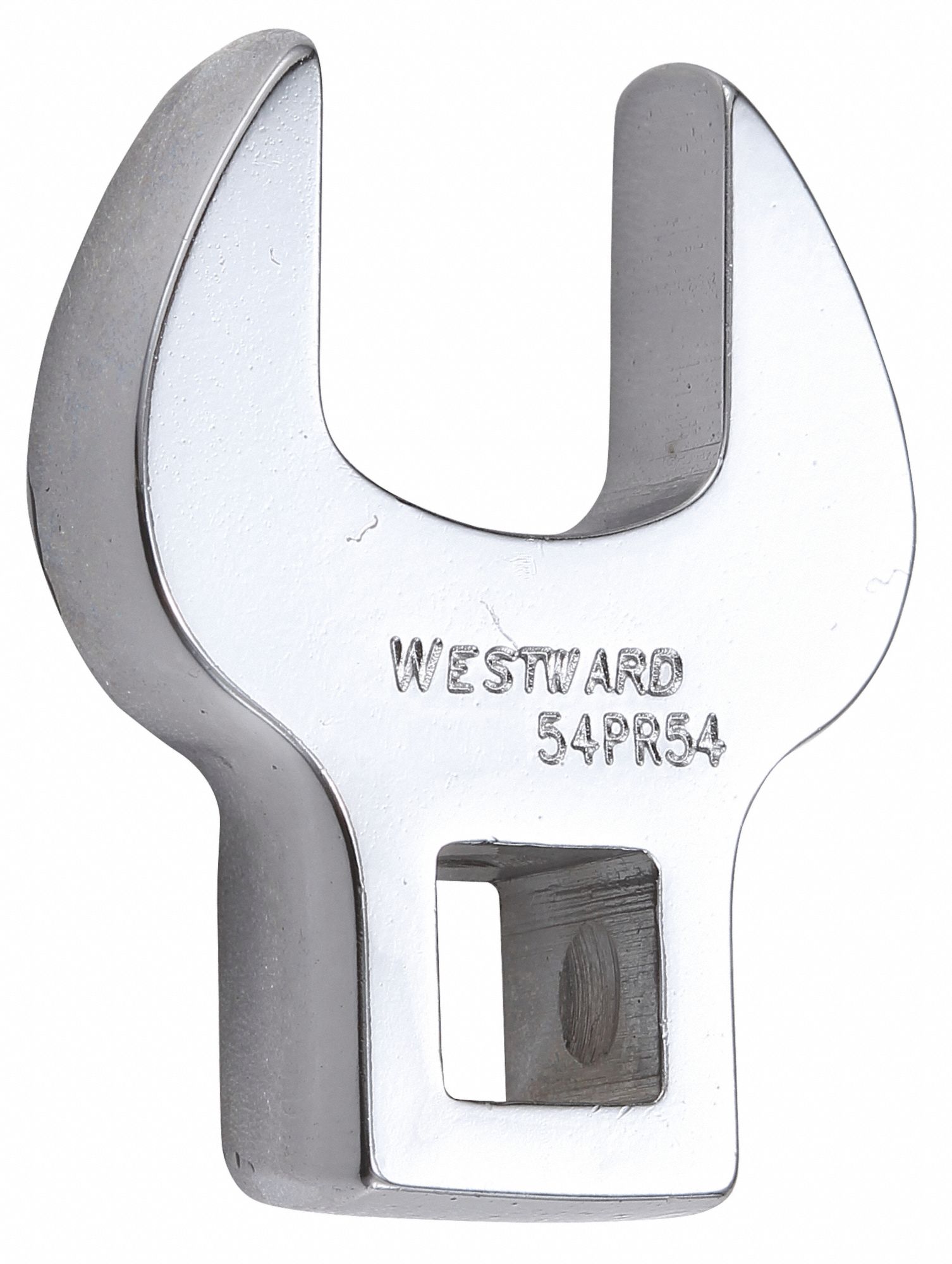 WESTWARD, Alloy Steel, Chrome, Crowfoot Socket Wrench - 54PR54|54PR54 ...