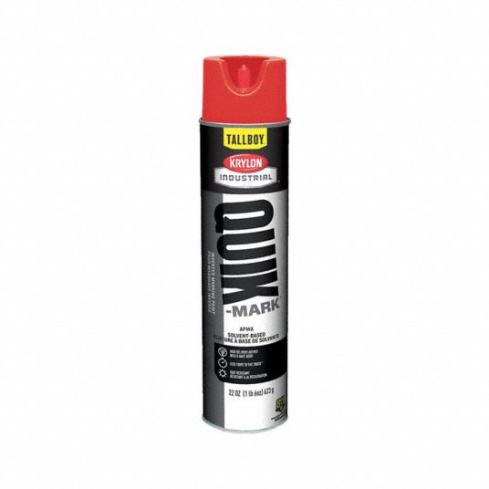 KRYLON INDUSTRIAL, Inverted Paint Dispensing, Red, Marking Paint ...