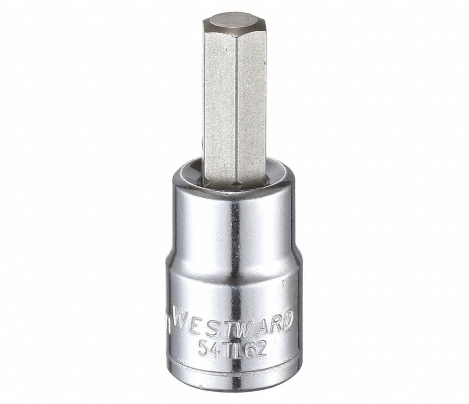 WESTWARD Dado con Punta Hexagonal , Impulsor 3/8" , Tamaño de la Punta 8mm - Dados con Punta ...