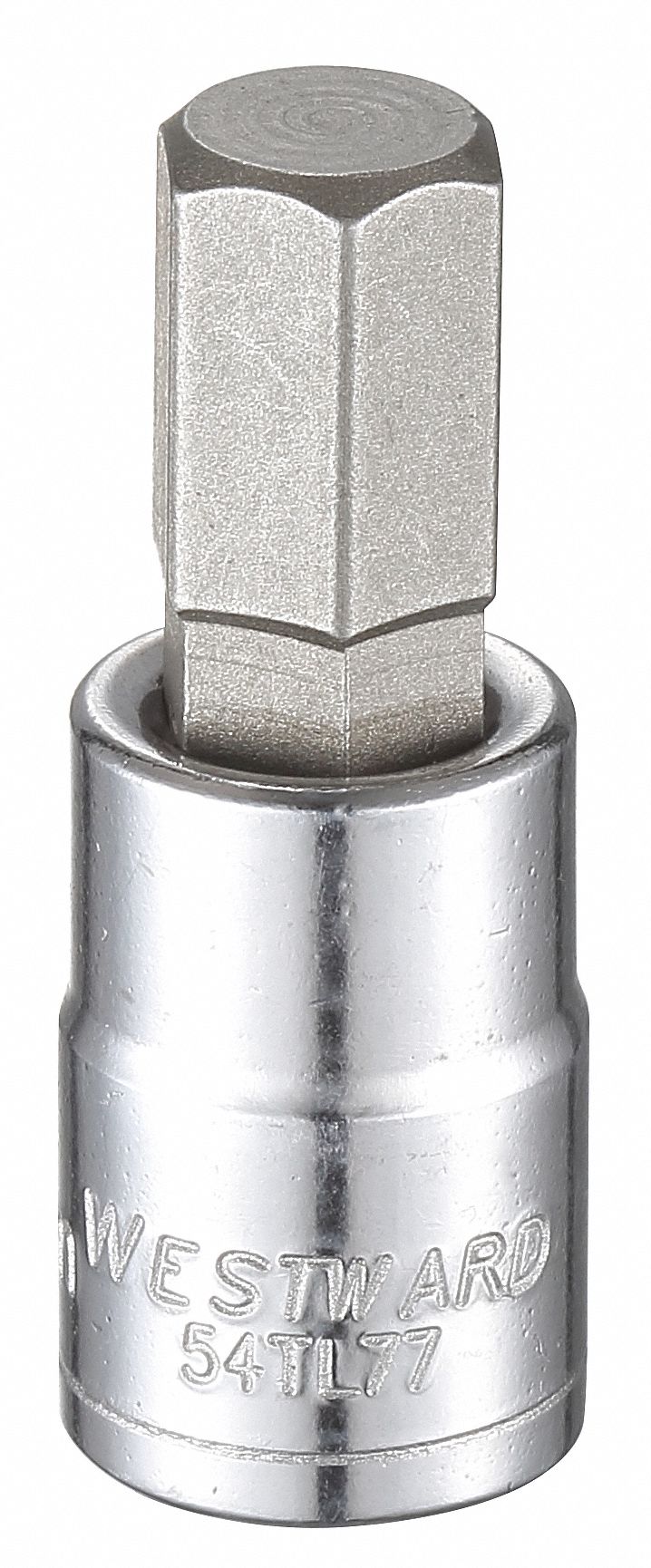 WESTWARD Socket Bit: 3/8 in Drive Size, Hex Tip, 11 mm Tip Size, 1 3/4 ...